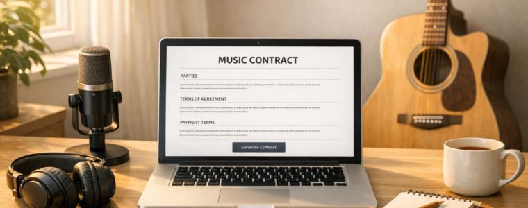 Music Contract Generator for Artists - OnlineMusicContracts.Com